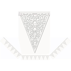 Unique Party Decoration, 10.9', White