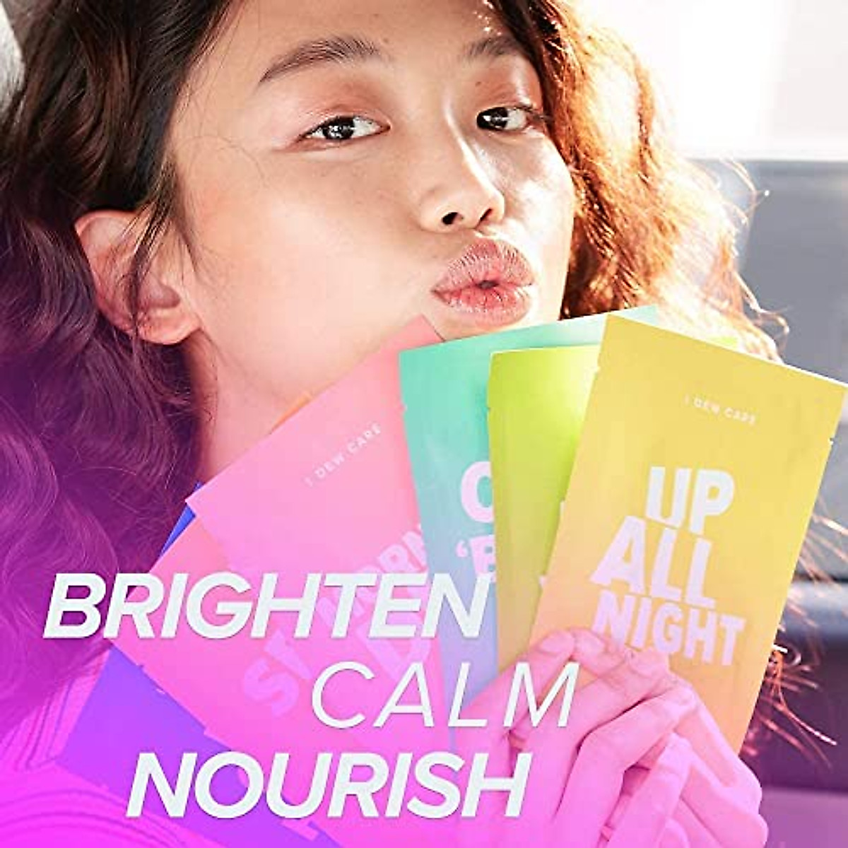 I DEW CARE Let’s Get Sheet Faced Face Sheet Mask Pack + Mini Meow Trio Peel Off Face Mask Set: Hydrating Mask, Illuminating Mask, Exfoliating Mask Bundle