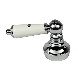 DANCO Trim Kit for Price Pfister Triple-Handle Tub and Shower Faucets, 3-Handle, Porcelain, 1-Pack Kit (39695), Chrome