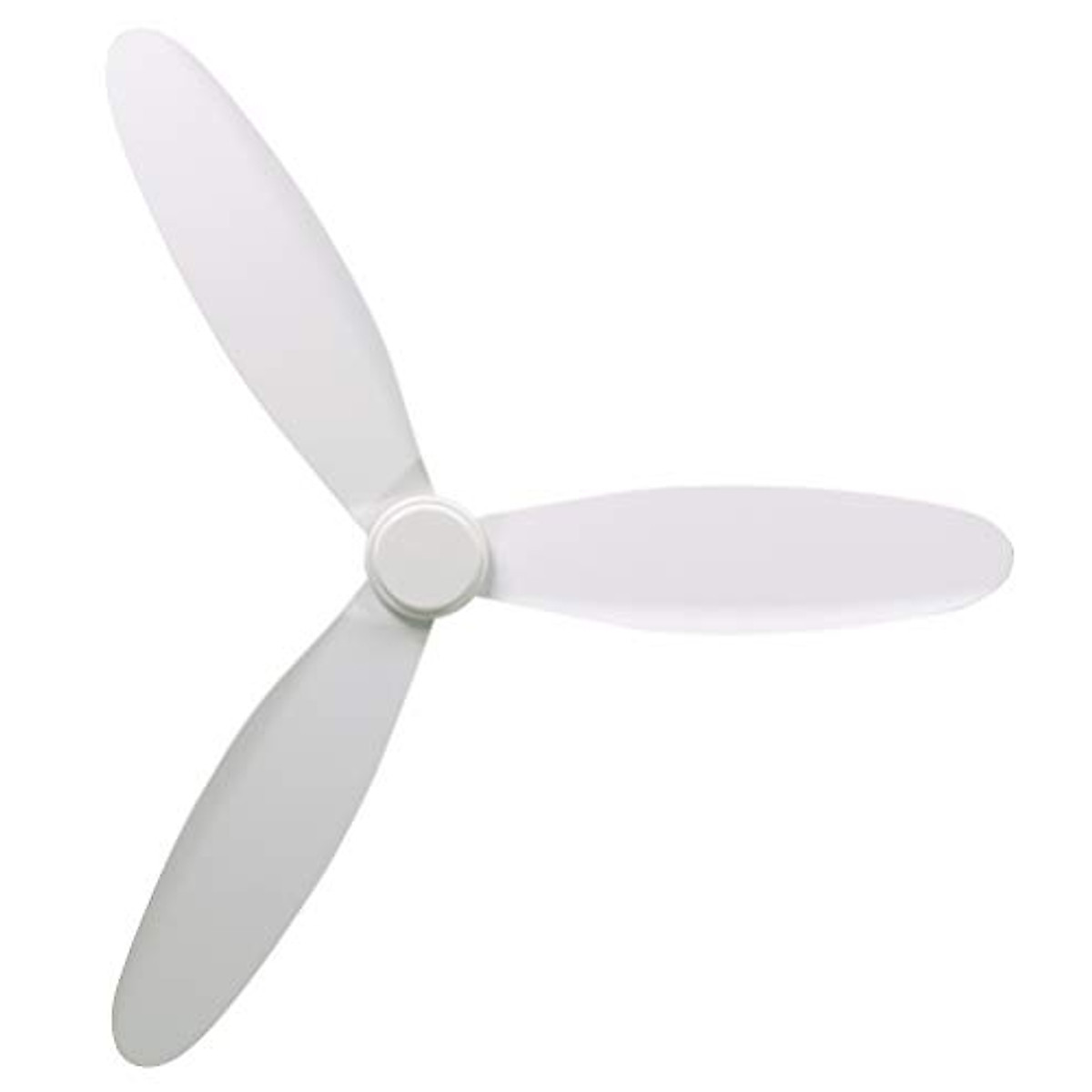 Lucci Air 21287001 Radar DC Ceiling Fan, 52 Inch, White with White Blades