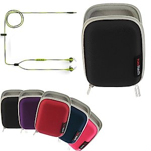Navitech Black Hard Protective Earphone/Headphone Case Compatible With Bose SoundSport in-Ear Headphones – Samsung/Android Devices