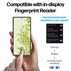 Power Theory Screen Protector for Google Pixel 6 [2 Pack] with Easy Install Kit [Premium Tempered Glass for Pixel6]