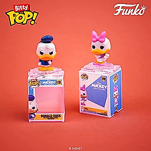 Funko Bitty Pop! Disney Mini Collectible Toys 4-Pack - Mickey Mouse, Minnie Mouse, Pluto & Mystery Chase Figure (Styles May Vary)
