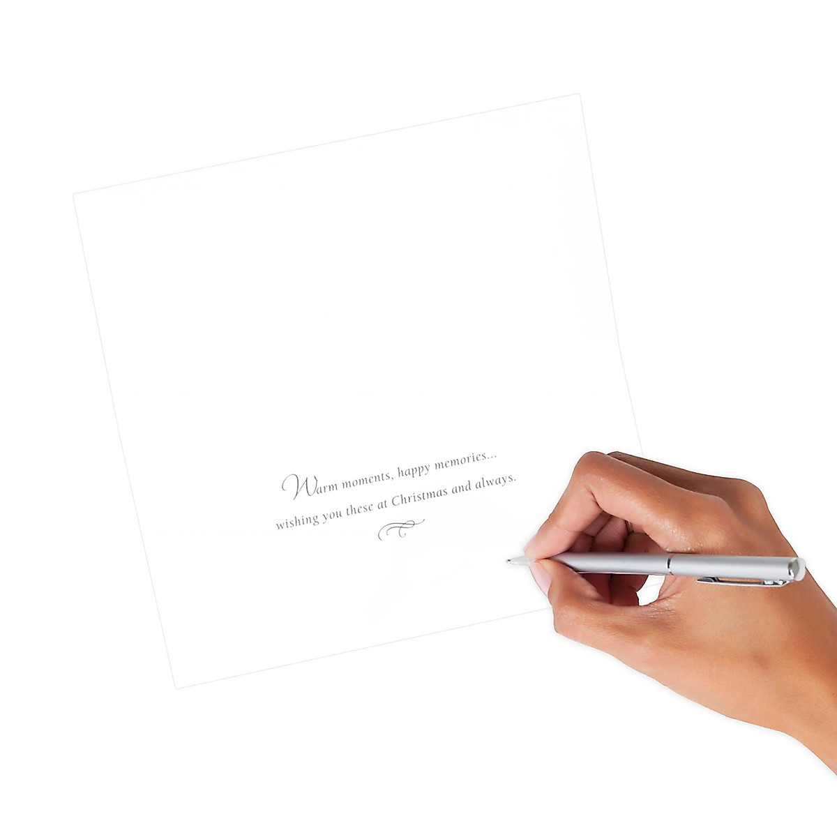 Hallmark Thomas Kinkade Boxed Christmas Cards Assortment, Snowy Houses (40 Cards with Envelopes and Foil Seals)