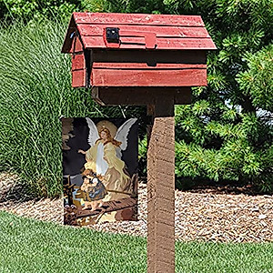 Guardian Angel Garden Flag 12x18 In Fade Proof Double Sided Outdoor/Inside Breeze Flag Garden House Home Decor Holiday Yard Sign