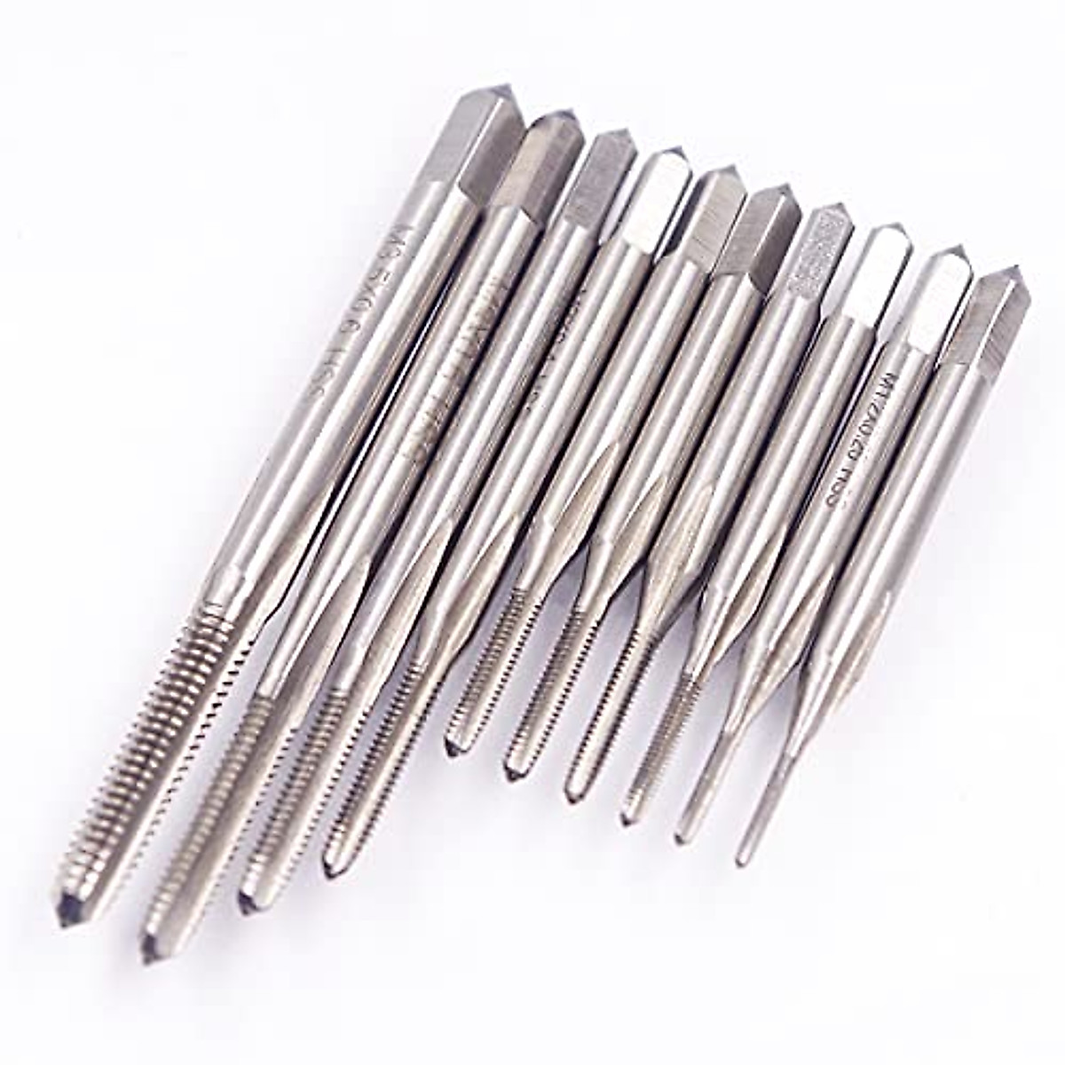 Wolfride Micro Tap Drill Bit Set Metric Thread Tap Drill Bits Set M1 M1.2 M1.4 M1.6 M1.7 M1.8 M2 M2.5 M3 M3.5 Mini Tapping Tool Tool