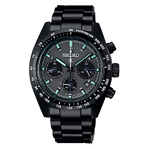 SEIKO Prospex Speedtimer Chronograph Black Dial Men's Watch SSC917