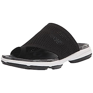 Ryka Women's Desi Sandal, Black Marbled, 8.5 US