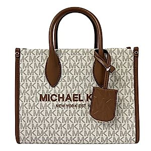 Michael Kors Women's Mirella Small PVC Top Zip Crossbody Bag