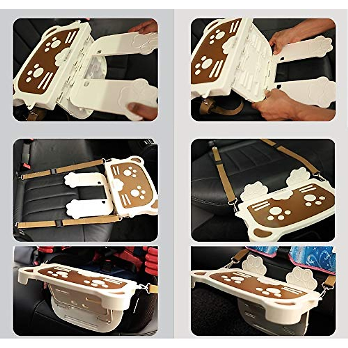 Beberoot Kids Car Seat Foot Rest - Protect Your Kids Knees with Footrest