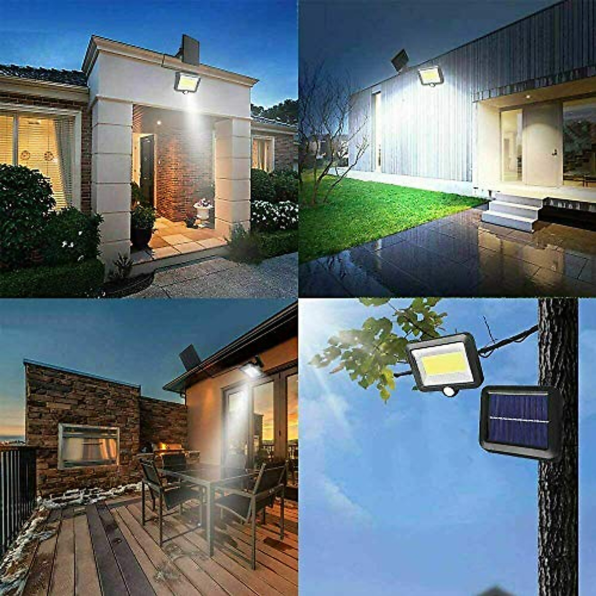 Automatic Security Sensor Light Solar Motion Sensor Lamp Waterproof IP65 Solar Light for Home Garden