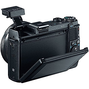 Canon PowerShot G1 X Mark II Digital Camera (9167B001), 64GB Memory Card, Card Reader, HDMI Cable, Case, Flex Tripod, Hand Strap, Cap Keeper, Memory Wallet, Cleaning Kit (Renewed)
