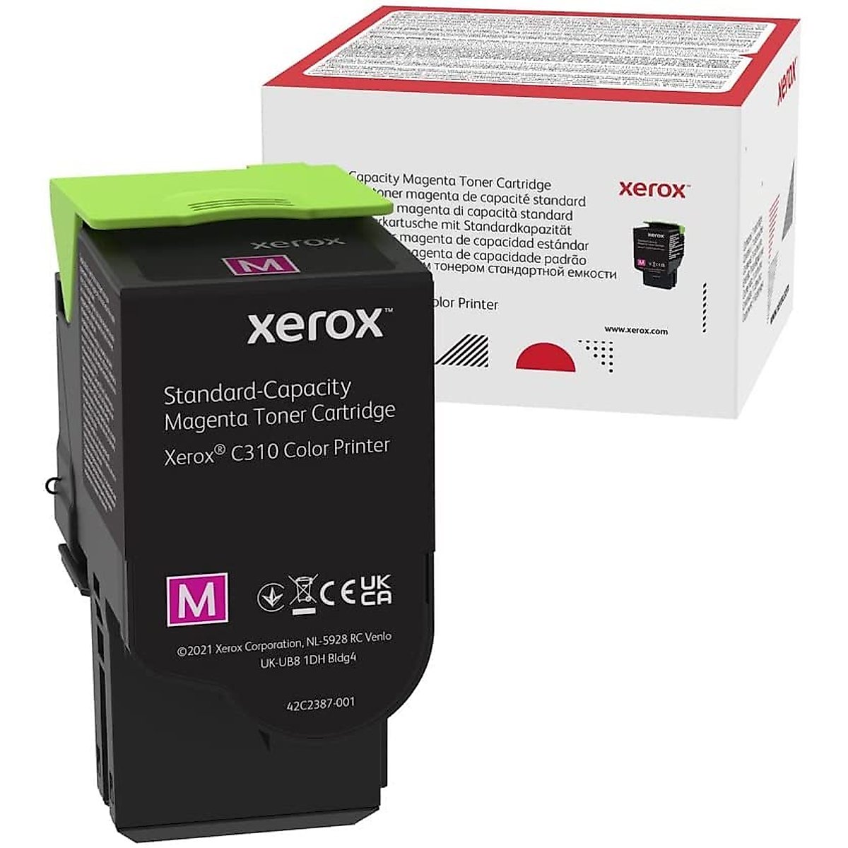 Xerox C310 Standard Yield Magenta Toner Cartridge (2,000 Yield) (Use & Return)