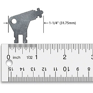 Non Applicable Commercial Paper Towel Dispenser Key Compatible with Georgia Pacific Paper Towel and Toilet Paper Dispensers, 5-pk