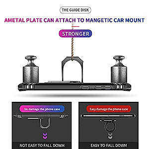 LeYi for Samsung Galaxy S8 Case [Not Fit S8 Plus], Galaxy S8 Phone Cases with [2 PCS] 3D Curved Screen Protector, [Military-Grade] Protective Case Cover with Ring Kickstand for Samsung S8, Black