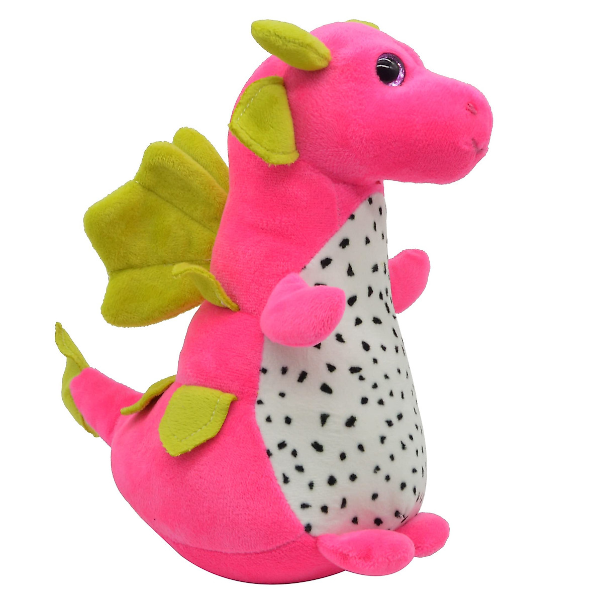 Kahopy Dragon Fruit Plush Toys, Cute Stuffed Animals Plush with Adorable Wings, Cuddly Pillow Gifts for Girls Kids Birthday (B)