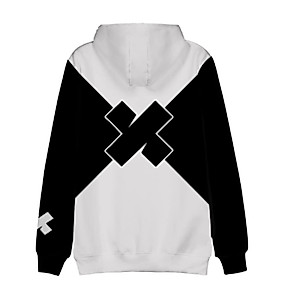 WYLINGER XPLR Maroon Letterman Cosplay Merch Buttons hooded Sam and Colby Hoodies Winter Men/Women Sweatshirt (1,xxxl)