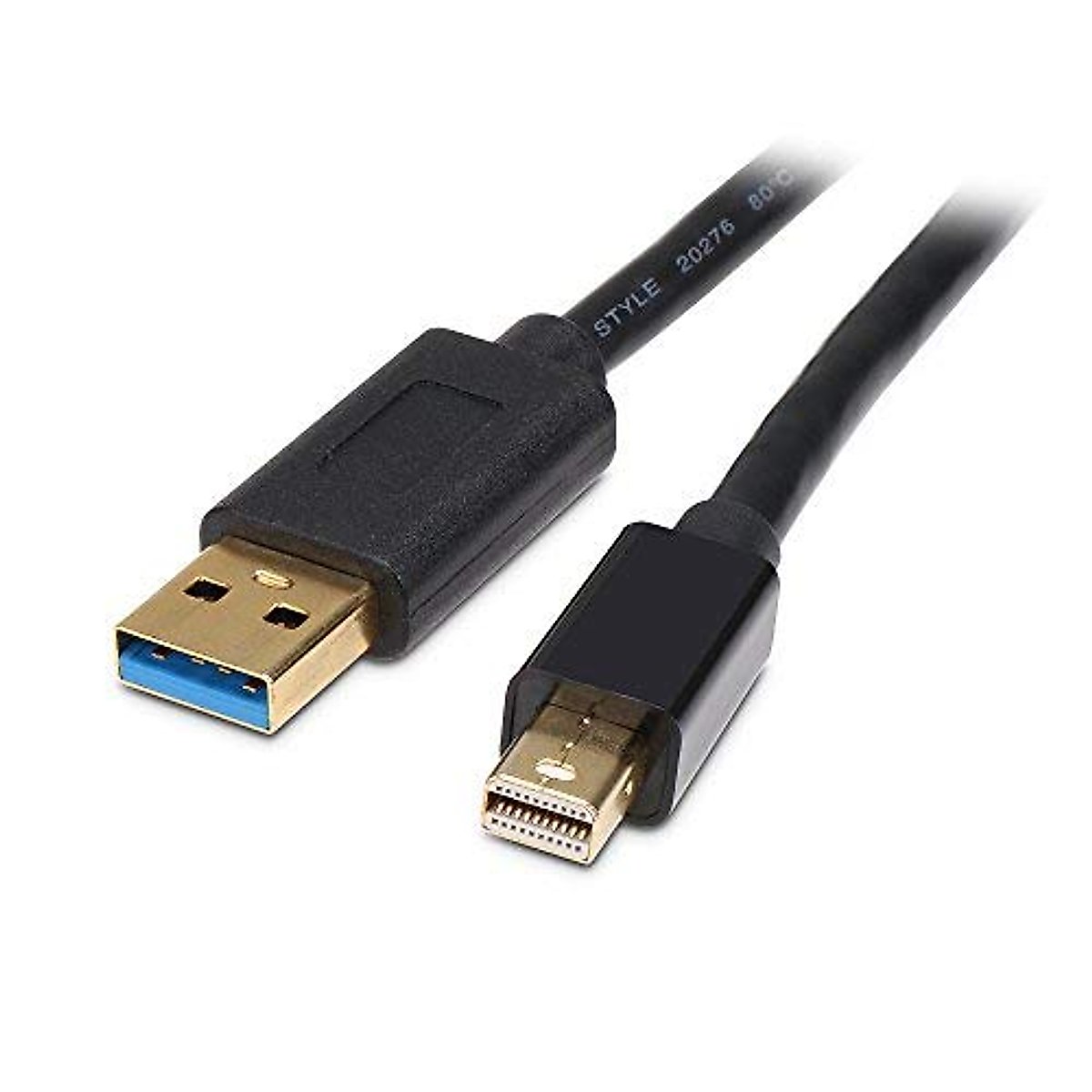 gofanco Mini DisplayPort (Thunderbolt 2) 1080p Video Dock/Docking Station - 1080p HDMI or DisplayPort (DP) - USB 3.0 and Gb Ethernet Adapter Hub for MacBook, Surface Pro 2/3/4/5 and Laptop (mDPDock)