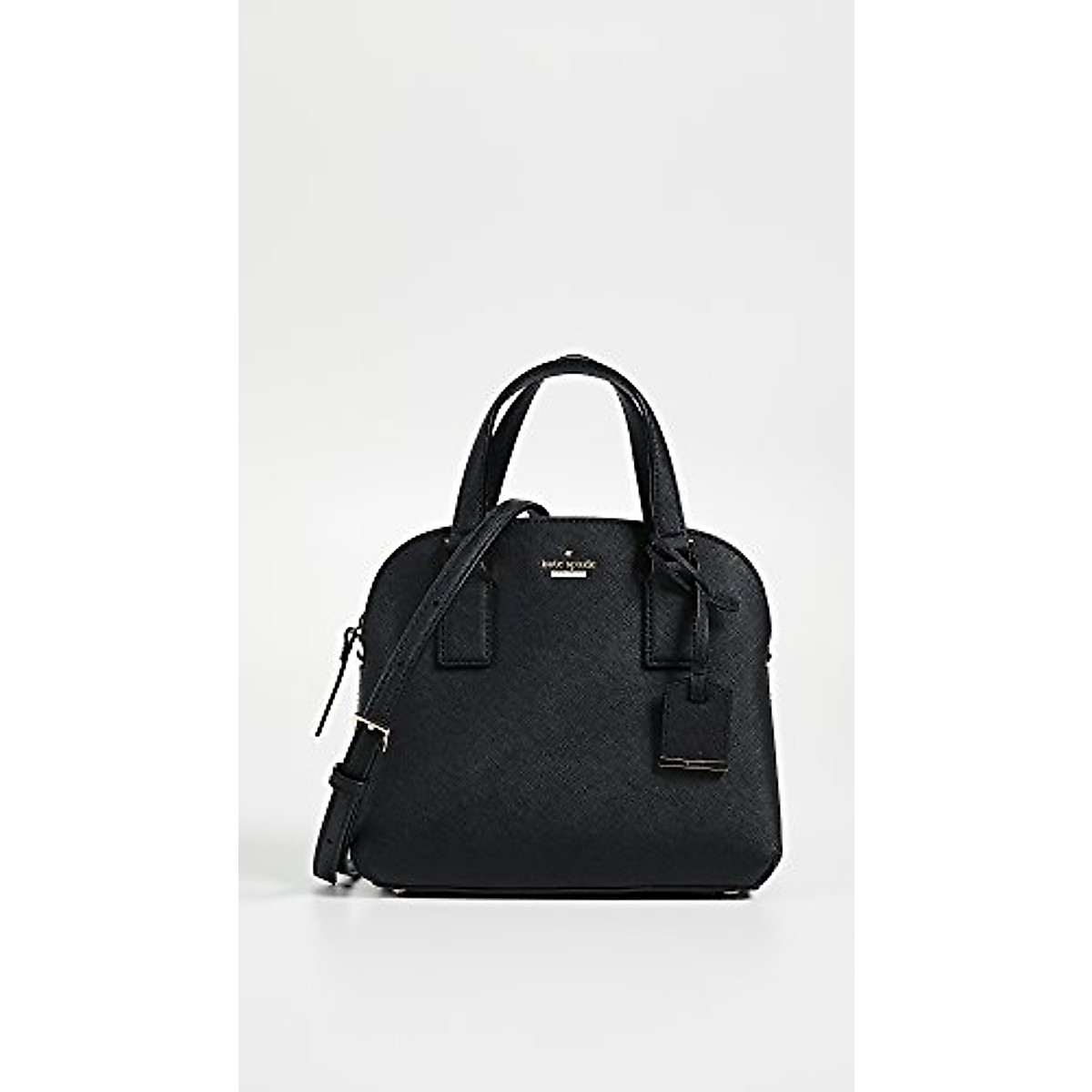 Kate Spade New York Women's Small Lottie Satchel, Black, One Size