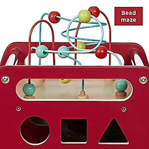 Radio Flyer Deluxe Push & Play Cube Walker, Walker Toy for Ages 1-3