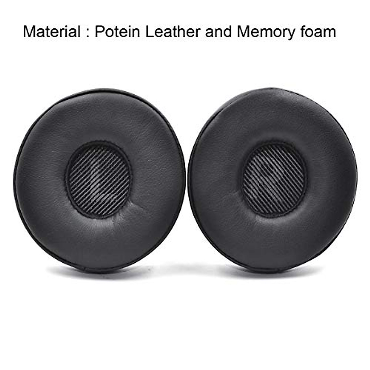 Defean Replacement Ear Pads V300 Earpad Potein Leather and Memory Foam for JBL V300BT (Everest V300) Headphone (for JBL V300BT, Black)