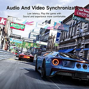 Hagibis Wireless HDMI Video Transmitter, Wireless HDMI Extender for Nintendo Switch to iPad, iPhone or Tablet, Plug and Play Portable Monitor HDMI Adapter for Switch OLED, Xbox Series One, PS4/5