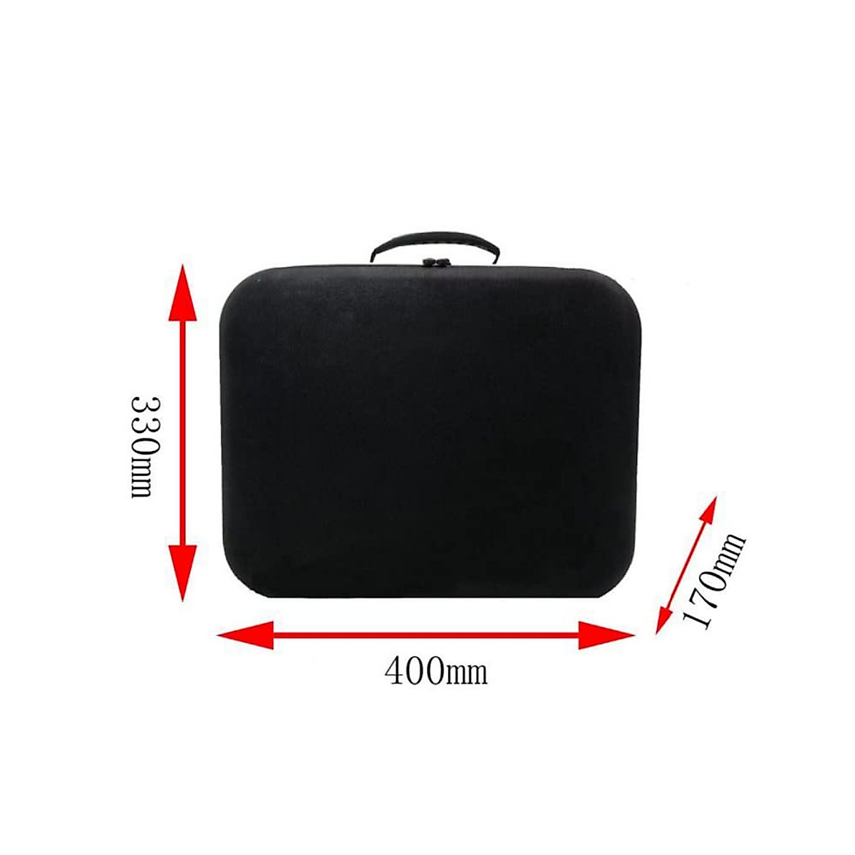 VR Storage Bag Compatible for PSVR2/PS5 VR2, Carrying Case Cover for VR Gaming Glasses Portable EVA Hard Travel Box for Virtual Reality Headsets Multifunctional Suitcase Pouch for VR Controller