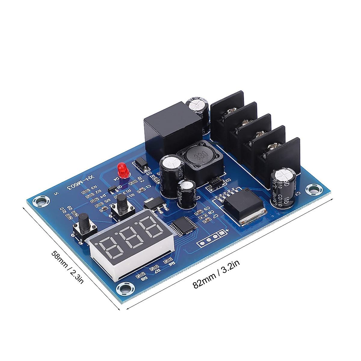YWBL-WH Battery Charging Control Module Board Controller for 12V-24V Automatic Switch Protection Board XH‑M603, Module