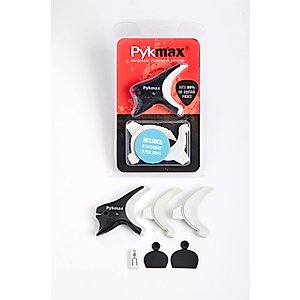 Pykmax UPP - Snap-In and Instantly Upgrade Your Guitar Pick - Includes Three Extenders, Two Pick Grips - Ergonomic, Never Drop Your Pick Design. For All Player Levels.