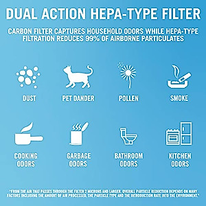 Febreze HEPA-Type Air Purifier, Small Room, FHT170W , white