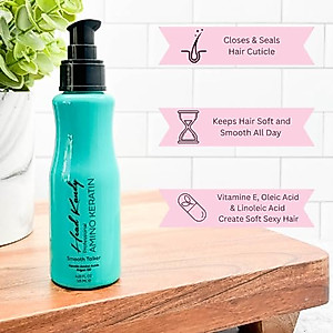 Head Kandy Smooth Talker Argan Oil| Anti-Frizz Amino Keratin Hair Oil | For Color Treated Hair | 4.25 oz