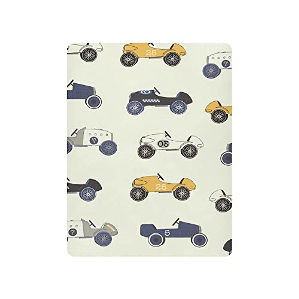 Race Cars Baby Crib Sheets Soft Toddler Bed Sheets Breathable Mattress Cover Baby Bed Sheets for Crib Mattress Unisex Newborn Boy, 39 * 27 * 5in