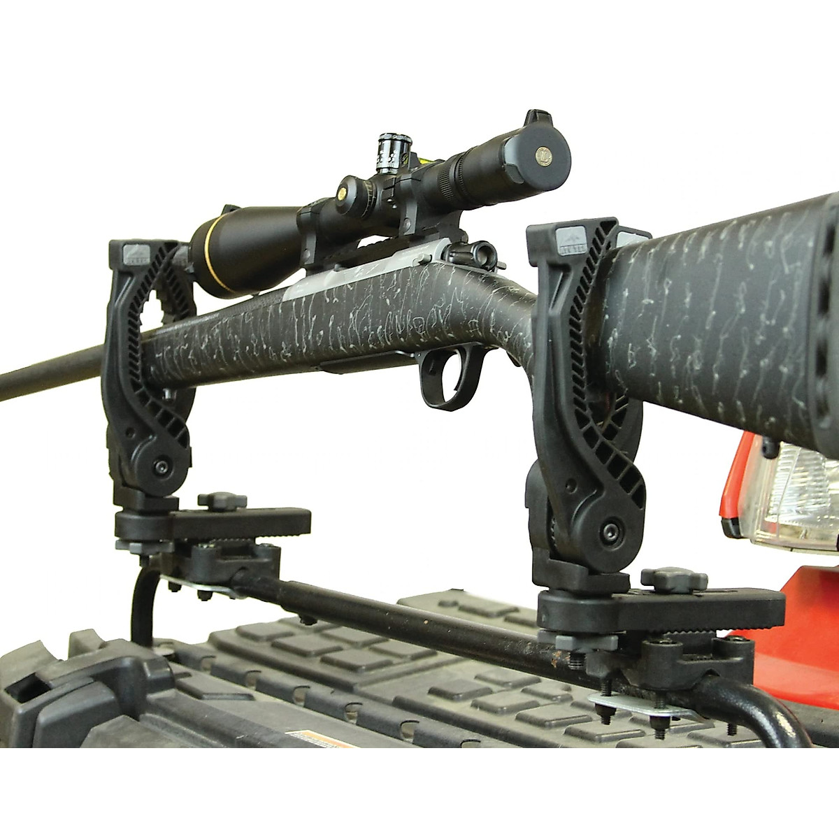 ATV Tek | ATVCAM-ES1 | ES1 Elite Series ATV Cam Lock Snubberless Rack | Universal Fit | Black | Single Pack, 2-Piece