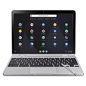 Chromebook+ V2 12.2-inch FHD Touchscreen Laptop - Intel Celeron 3965Y - 4GB RAM - 64GB eMMC - USB-C - Chrome OS (Renewed)