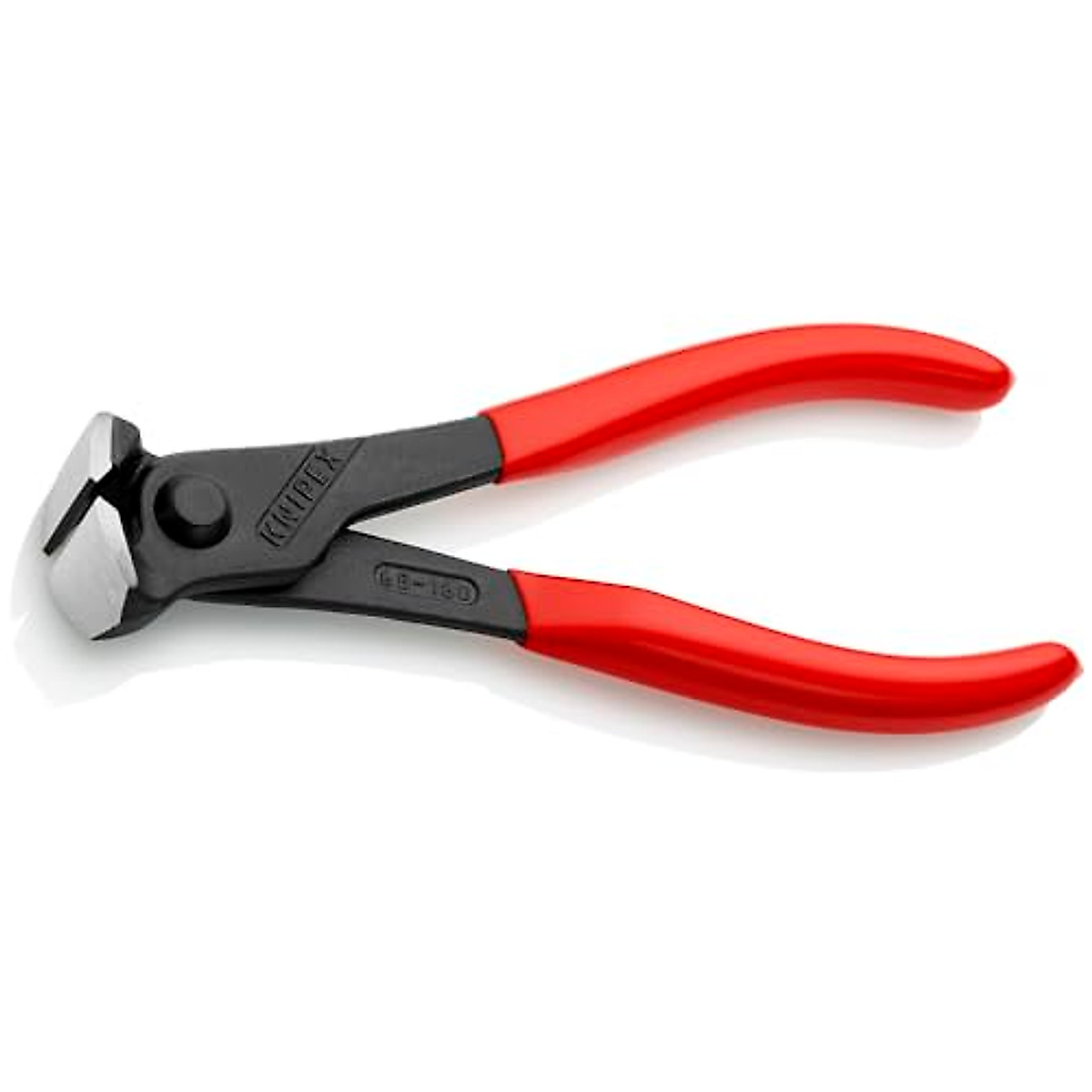 KNIPEX End Cut Nippers,Red and Silver