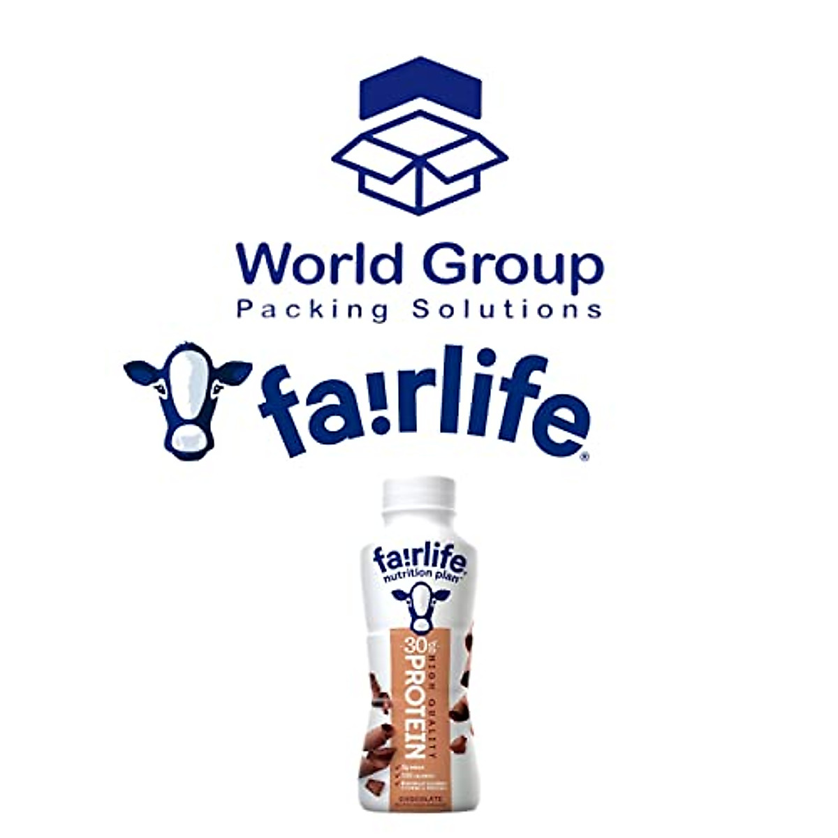 Fairlife Nutrition Plan High Protein Chocolate Shake, 12 pk. World Group Packing Solutions