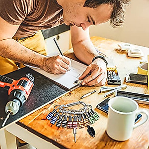 10PCS 1/4 inch Hex Shank Screwdriver Bits + Universal Socket Grip Tool Gifts for Men