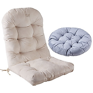 Big Hippo Adirondack Chair Cushion + Round Floor Cushion