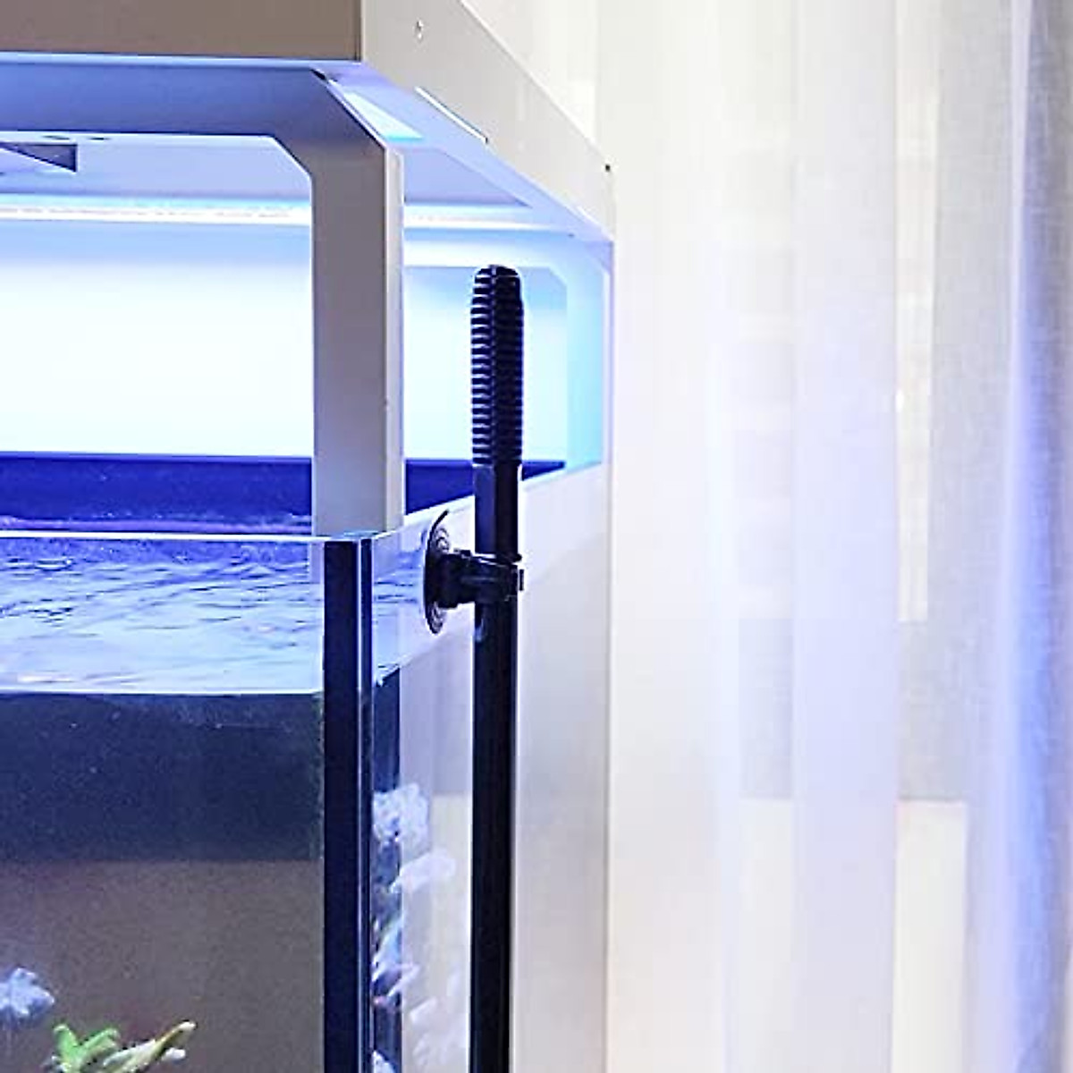 Fish Tank Cleaning Tools 5 in 1 Aquarium Clean Set Fish Net Gravel Rake Algae Scraper Fork Sponge Brush Glass Cleaner Tools Kit