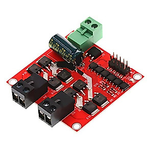 Davitu Motor Driver - XY-160D Dual Channel DC Motor Driver Module 160W 7A 12V 24V H-bridge L298 Logic Control Signal Optocoupler PWM Drive