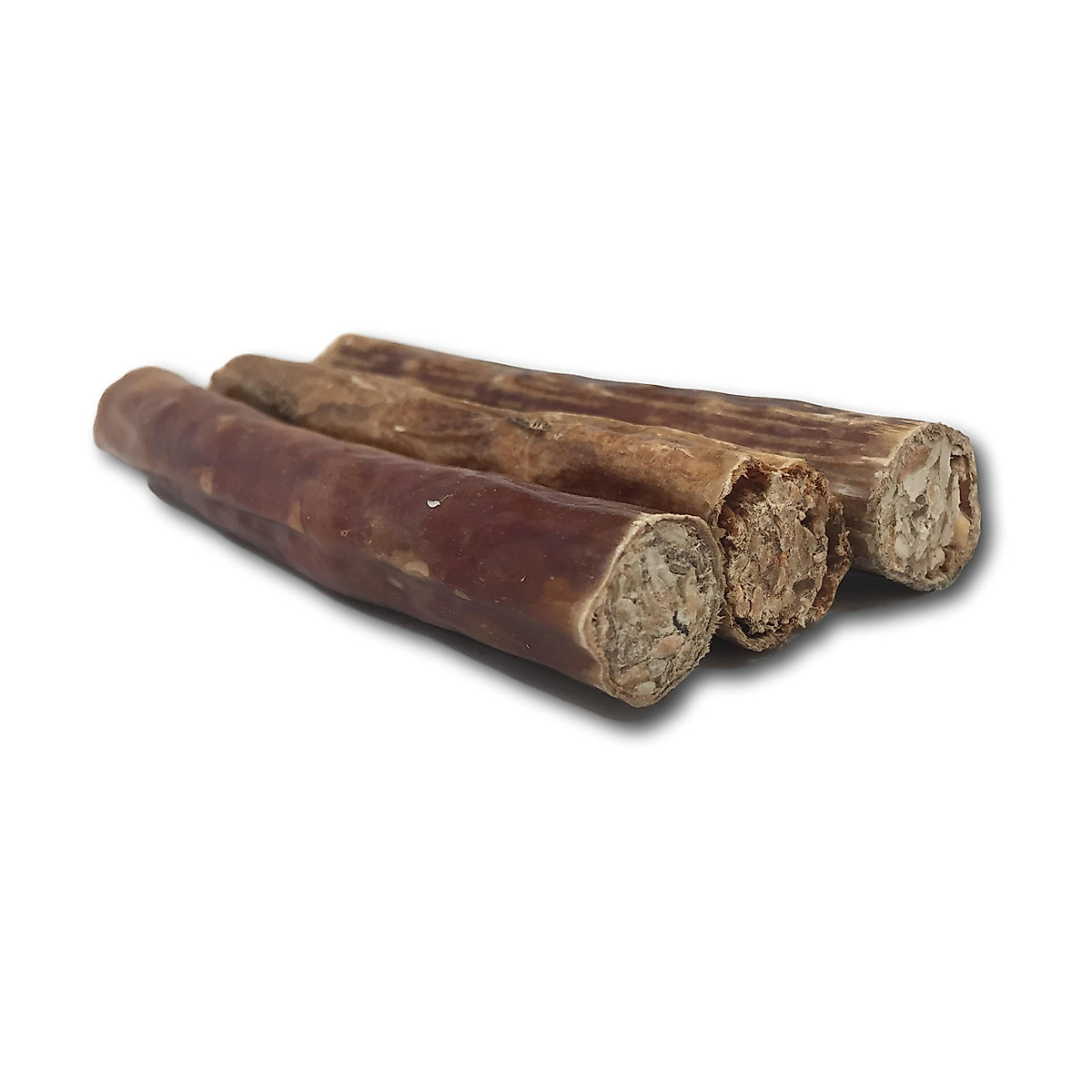 Top Dog Chews - 5"-6" Beef Esophagus Stuffed with Ground Bully Stick- All Natural Dog Treat- 3 Pack