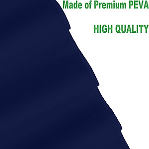 Plastic Navy Blue Tablecloths 3 Pack Disposable Table Covers 54" x 108" Deep Blue Table Cloths PEVA Party Tablecovers for Parties Picnic Birthday Wedding Banquet, Fits 6 to 8 Foot Rectangle Tables