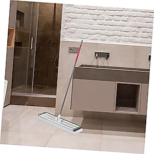 KOMBIUDA Mop Stick Mop Replacement Handle Household Mop Pole Replacement Mop Rod Commercial Mop Extendable Mop Pole Broom Pole Metal Mop Pole Mop Handles for Floor Cleaning Broom Rods Iron