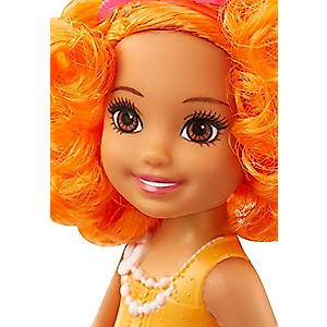 Barbie Dreamtopia Rainbow Cove Sprite Doll - Orange