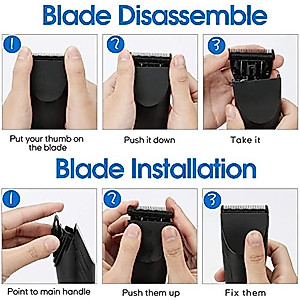 WARMLIFE Hair Clippers for Men, Professional Barber Clippers for Hair Cutting, Upgrade Cordless Hair Trimmer for Men with Apron, Scissors, Combs and Portable Case, X5-New, 18 Piece Set