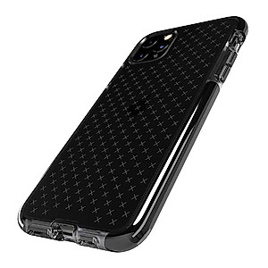 Tech21 Evo Check Series Gel Case for Apple iPhone 11 Pro Max - Smokey Black