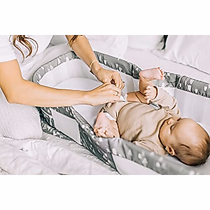 Baby Delight Snuggle Nest Portable Infant Lounger | Unique Patented Design | Trees