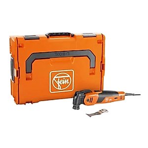 Fein MultiMaster MM 700 Max Oscillating MultiTool Set with QuickIn, Anti-Vibration System and Tacho Generator - 450 W, StarlockMax Tool Mount - 72296863090