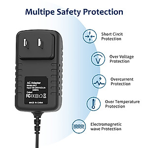 Hustery AC/DC Adapter Compatible with OttLite LED Desk Lamps- Compatible with PL-0074, PL0108, R30809, and R301G9 - Power Supply Charger