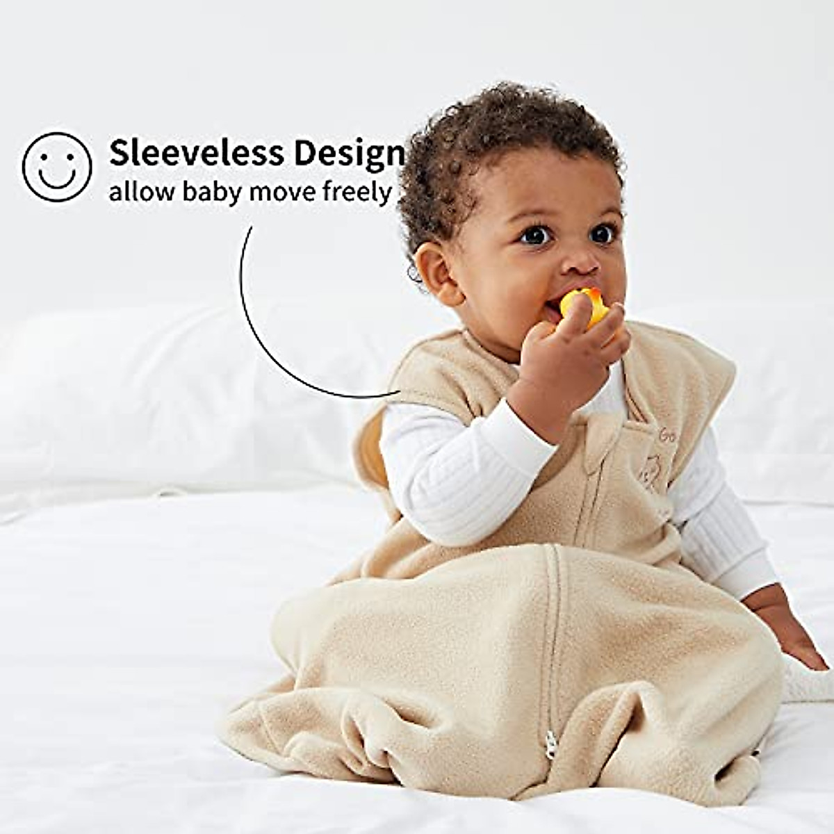 Duomiaomiao Unisex Baby Sleep Sack, Baby Sleeping Bag, Baby Wearable Blanket for Toddler Girls Boys